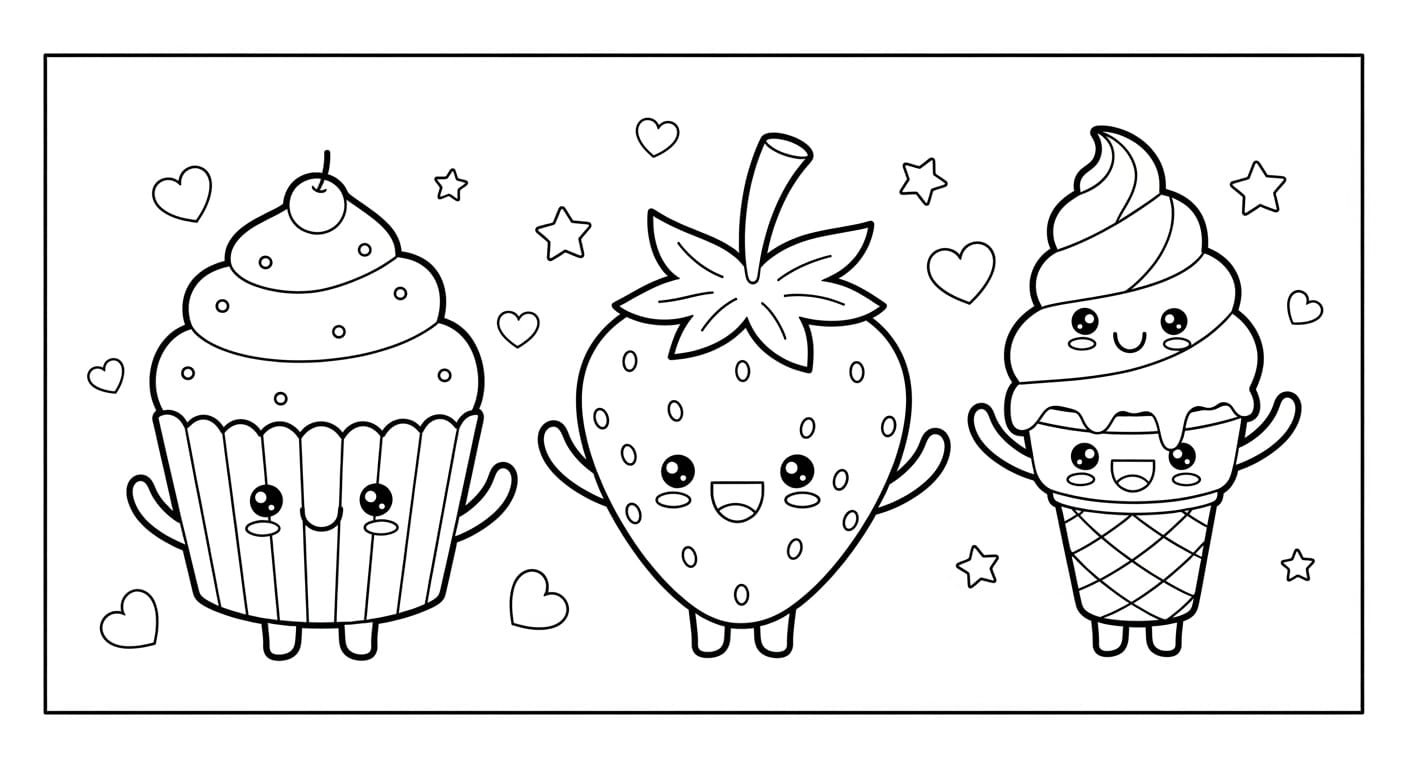 Cute Coloring Pages for Kids 🌟 Toddlers & Preschoolers 👦👧 ...